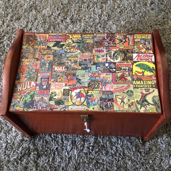 no brand | Toys | Vintage Customized Super Hero Box | Poshmark